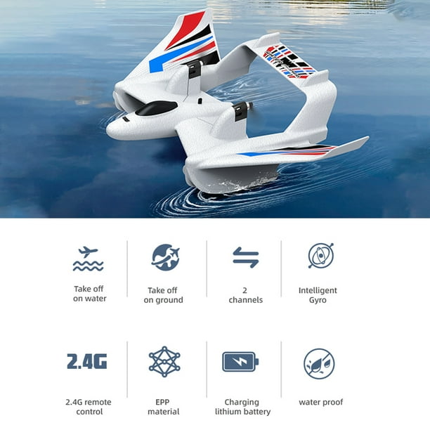 Model,Remote Airplane In 1with And 3in1 Water Model Airplane And Stunt ...