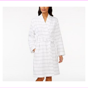 STAR Lightweight Unisex Waffle Weave Spa Robe Bathrobe 100% Cotton ...