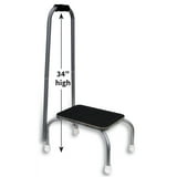One Step Stepstool With Non-Slip Rubber Platform & Feet and Padded ...