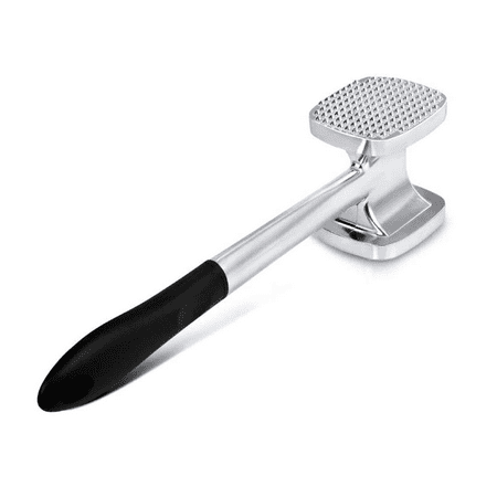 SICED 28cm Meat Tenderizer Double Sided Meat Hammer Heavy Duty Aluminum ...