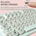 YUYAN-Full Keyboard Keys Riser for Long Nails Typing and Gaming, 128 ...