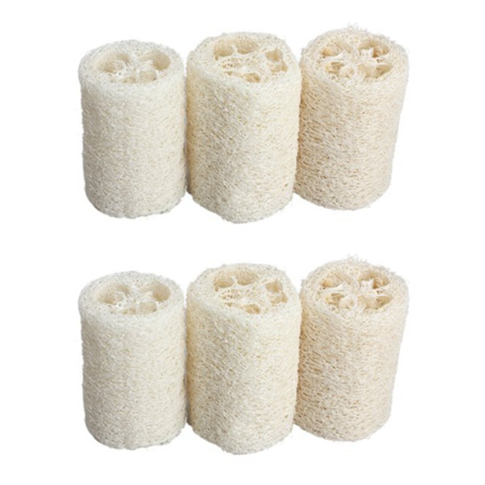Click here for Unbranded 6pcs Natural Loofah Bath Body Shower Spo... prices