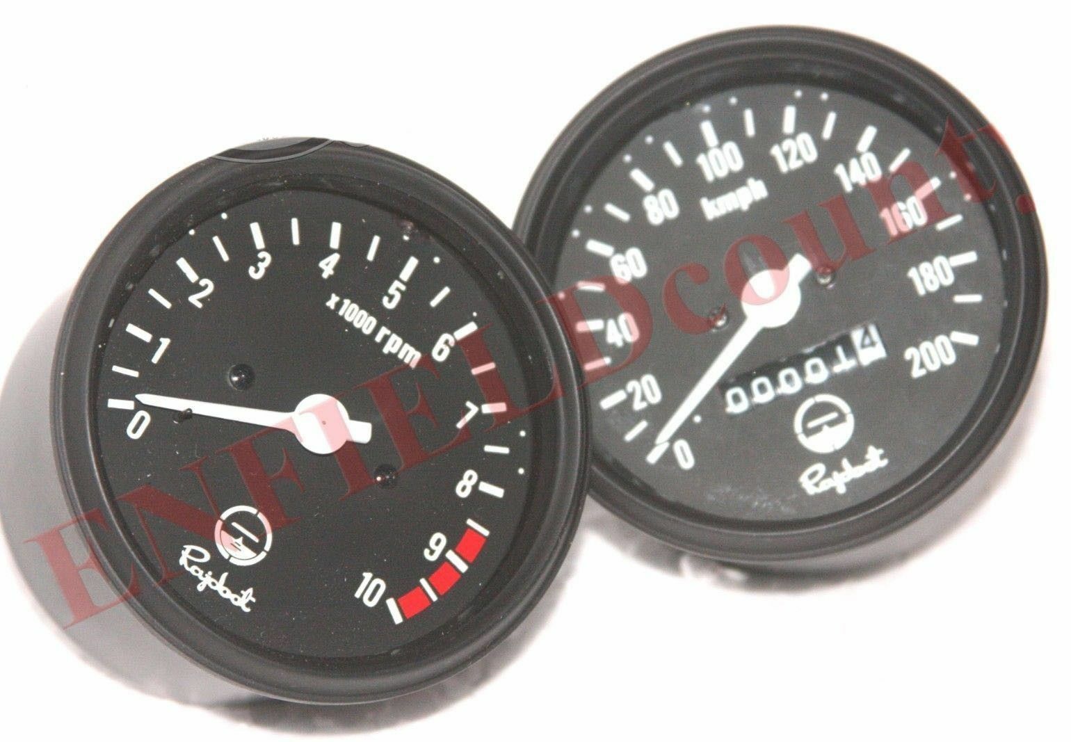 Yamaha RD250 RR350 Rajdoot Rpm Tachometer Speedometer Speedo 200 Kmph ...