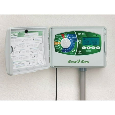 Rain Bird Smart WiFi 10 Station Irrigation Sprinkler Controller Timer ...