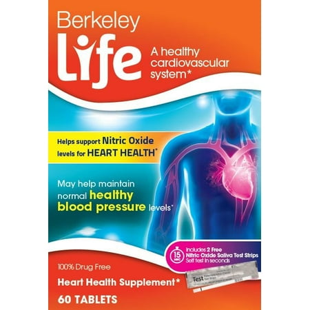 Berkeley life heart health tablets, 60 ct - Walmart.com