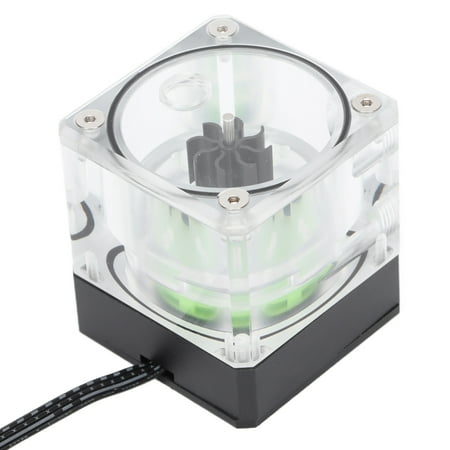 LYUMO Water Cooler PC,Water Pump PUB‑M4YT Integrated 7cm Sturdy ...