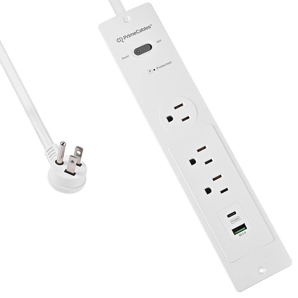Click here for Primecables Recessed 3-Outlet Pd20w Surge Protecto... prices