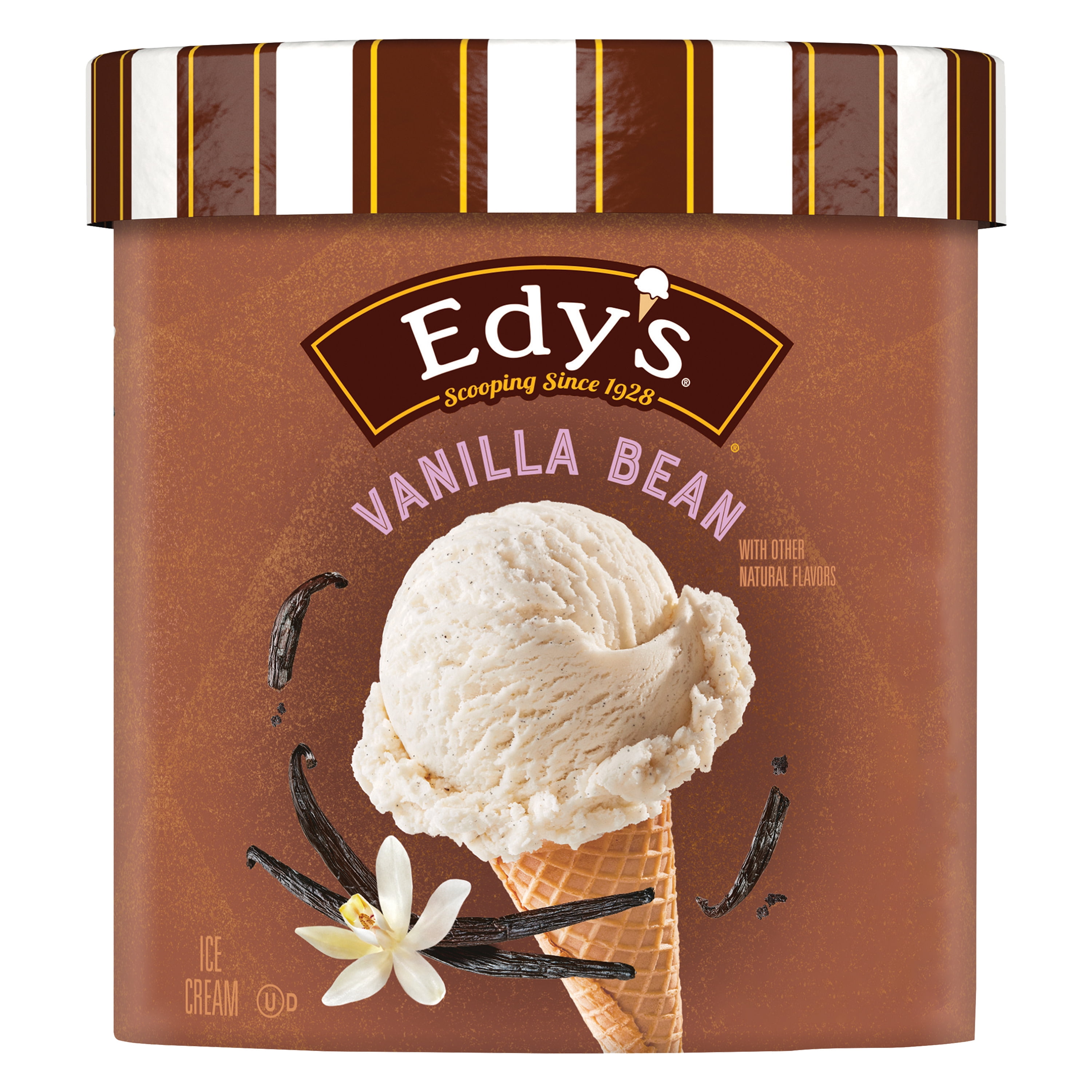 Edysdreyers Grand Vanilla Bean Ice Cream 48 Oz