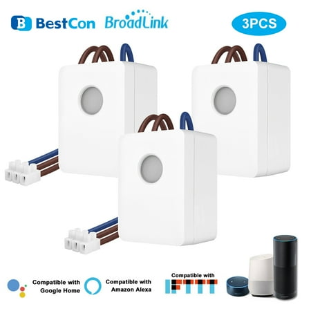 3PCS BroadLink Bestcon SCB1E DIY Wifi Switch Energy Monitoring Wireless ...