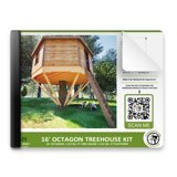 THE BLACK HILLS © : 16' Octagon Treehouse Plan - Walmart.com