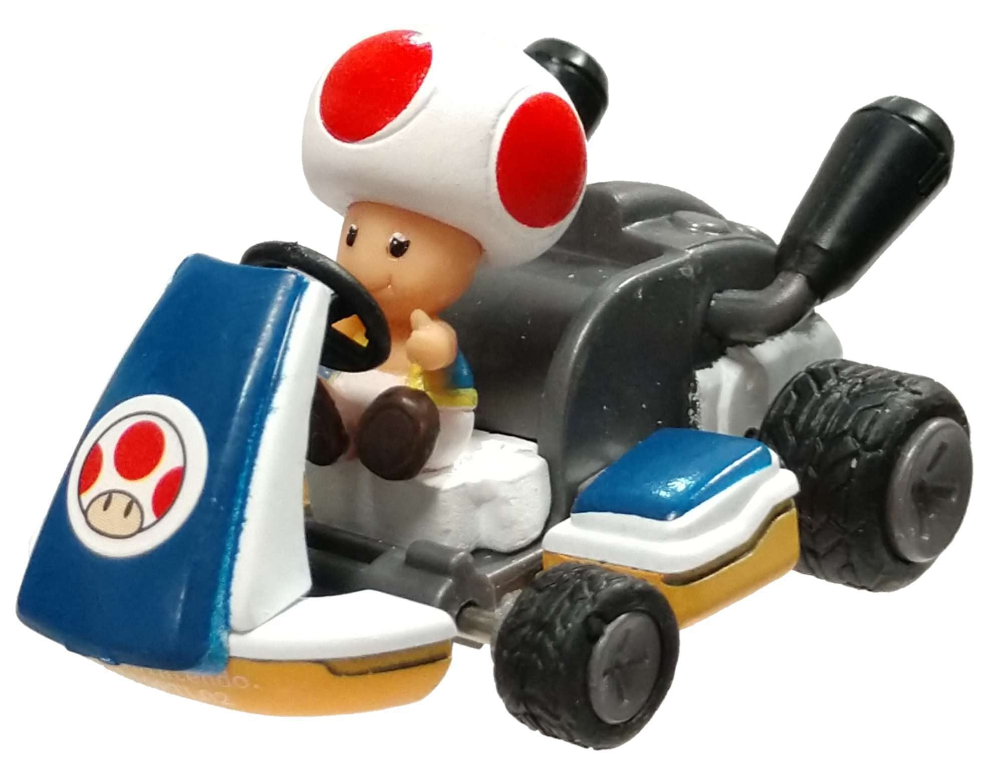Mario Kart Toad Pullback Racer (No Packaging) - Walmart.com