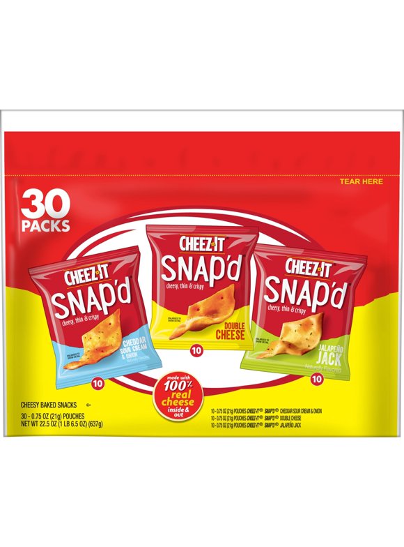 Cheez-It Snap'd in Cheez-Its - Walmart.com