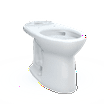 TOTO® Drake® Elongated TORNADO FLUSH® Toilet Bowl with CEFIONTECT ...