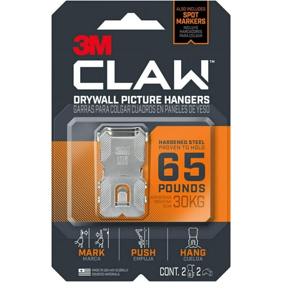 3M Claw Drywall Picture Hanger - Walmart.com