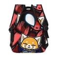 Aggretsuko Backpack Bookbag Casual Daypack Travel Backpacks for Work ...