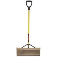Structron Aluminum Snow Shovel With 18 In. Head, Wear Strip, 42 In ...