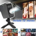 MKING Halloween Led Christmas Window Projector,v12 Movies - Walmart.com
