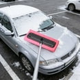 Foam Snow Brush & Roof Snow Rake - Lightweight Durable Foam Head Snow ...