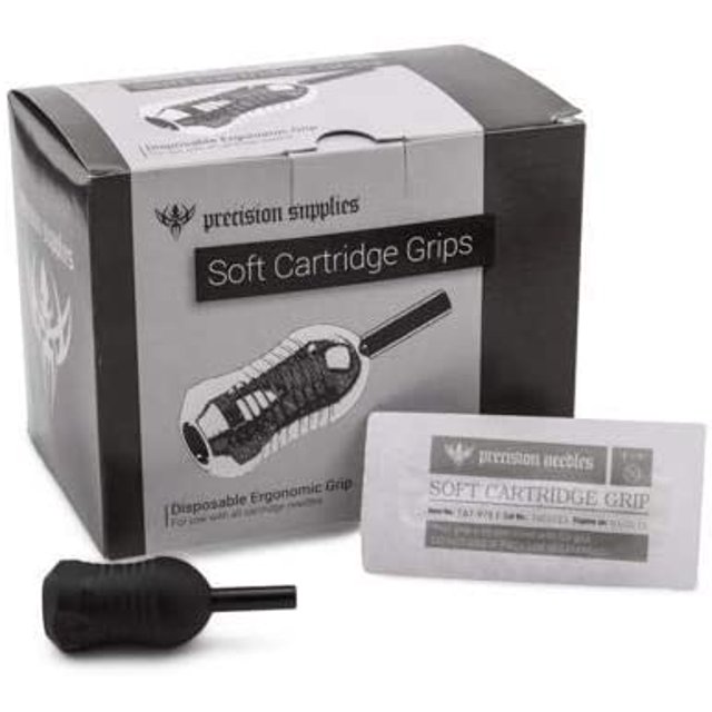 Precision Contoured Soft Cartridge Grips - Box of 20 Disposable 1.25 ...