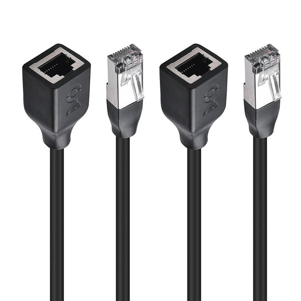 Cable Matters (2-Pack) Cat 6 Shielded Ethernet Extension Patch Cable ...