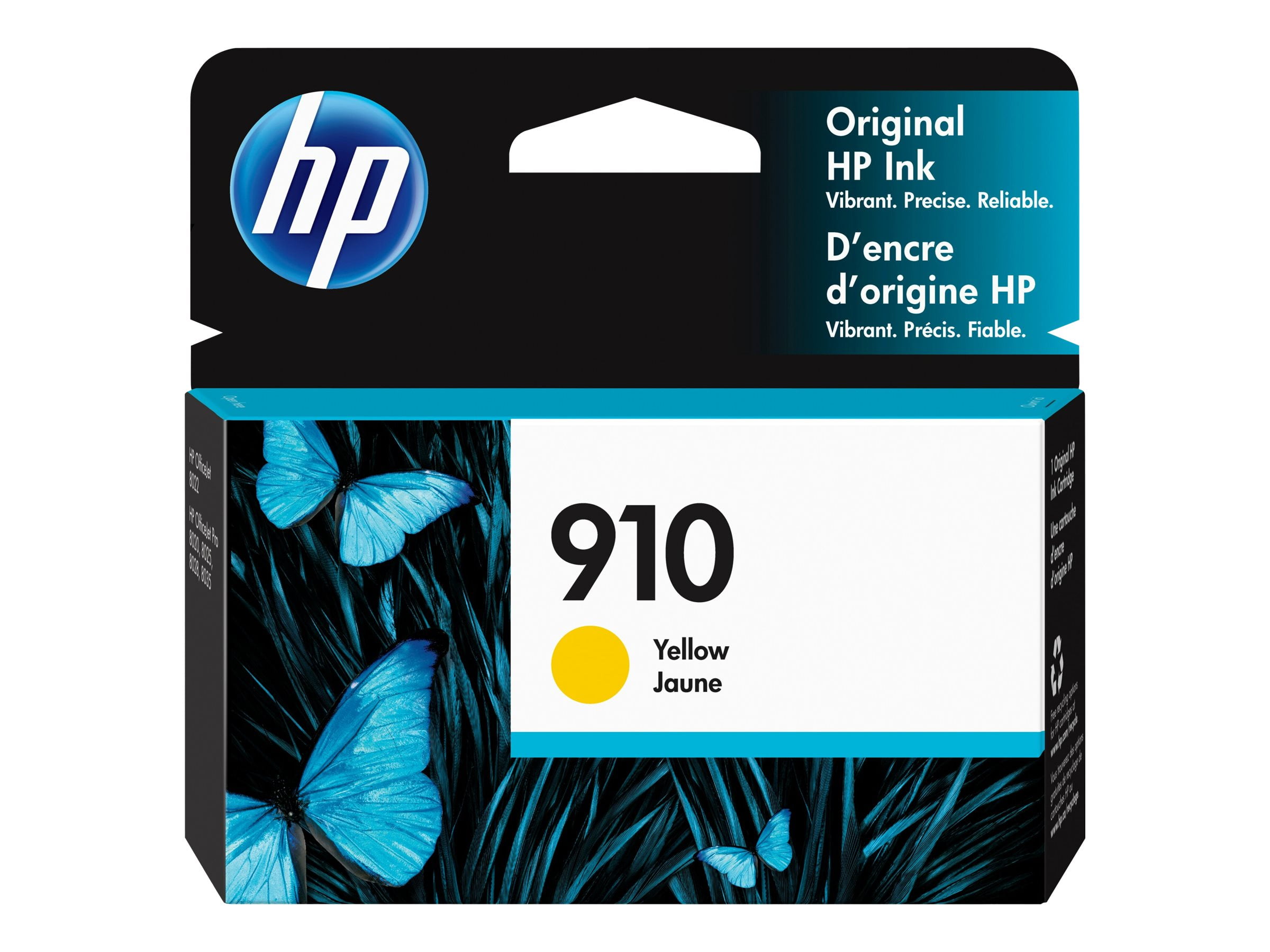 HP 910 Ink Cartridge, Yellow (3YL60AN) - Walmart Business