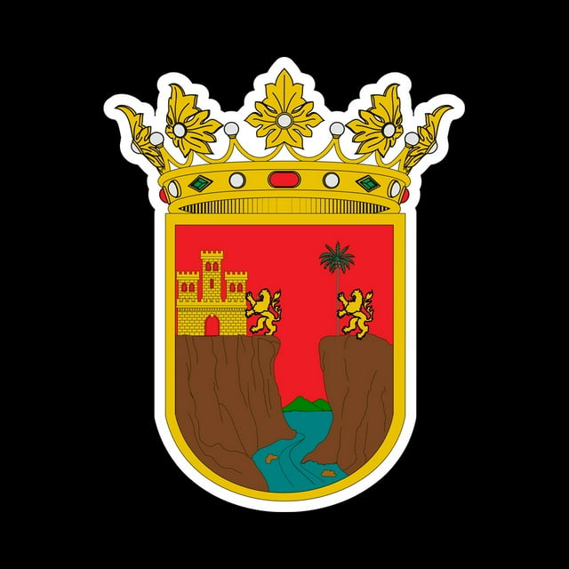 Chiapas Coat of Arms Sticker Decal - Self Adhesive Vinyl - Weatherproof ...
