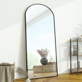 BEAUTYPEAK 71"x 26" Oversized Full Length Mirror Arch Standing Floor ...