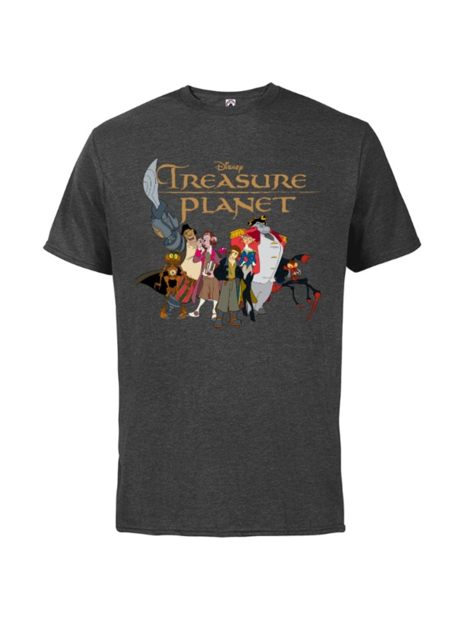 Disney Treasure Planet Logo and Characters T-Shirt - Short Sleeve ...