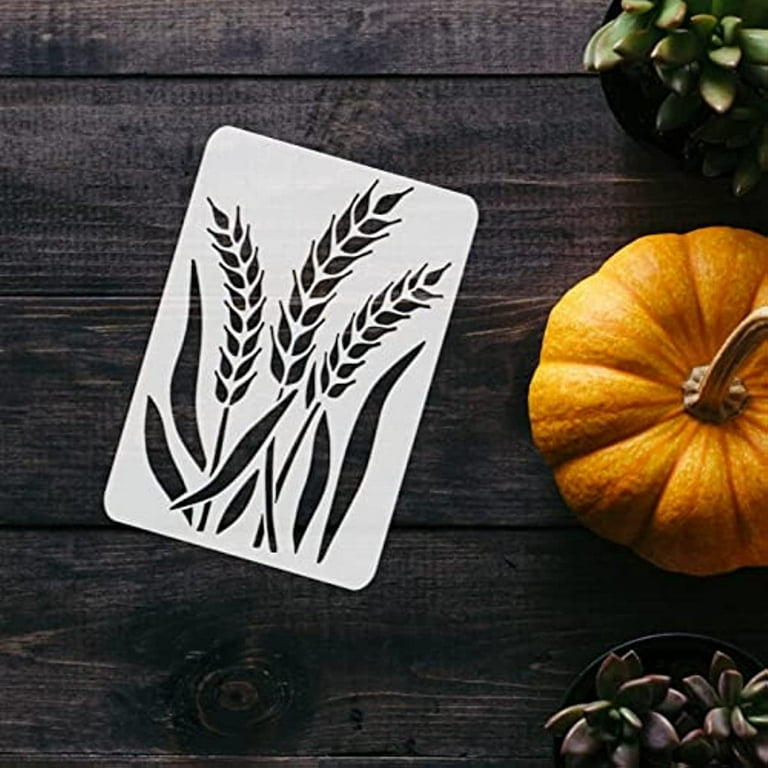 Wheat Stencil Pattern
