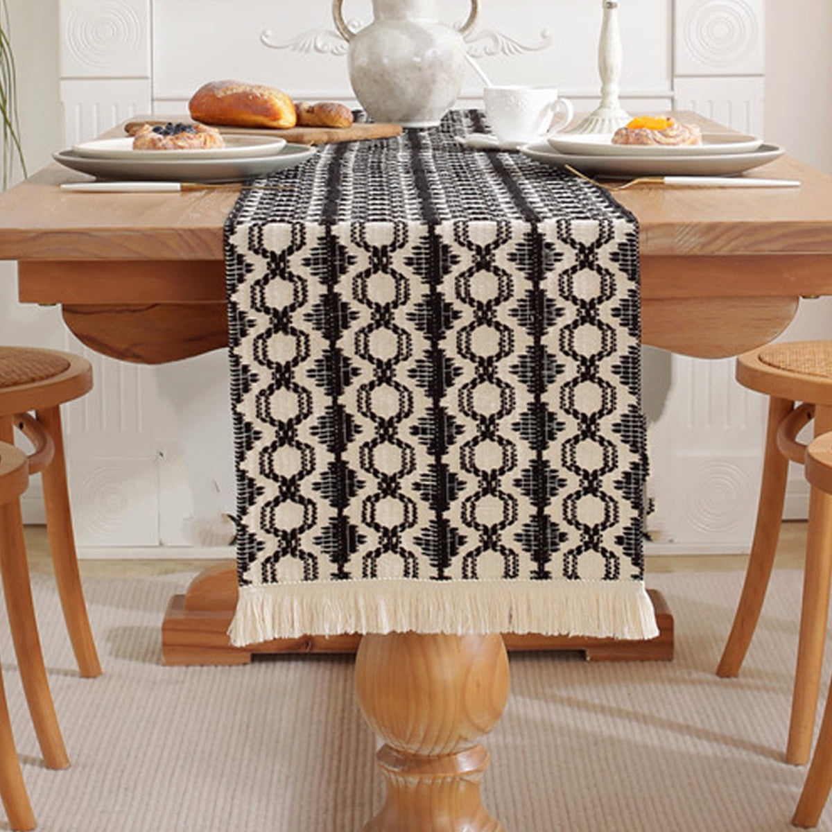 13 x 70 "Table Runner, Boho Table Runner, Boho Deco/Farmhouse Coffee ...