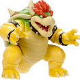 Super Mario 7 inch Bowser Action Figure, Fire Breathing Effects, 15 ...
