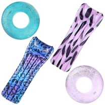 CocoBongo Leopard Print Water Float Bundle – Pool Floats – Unisex ...