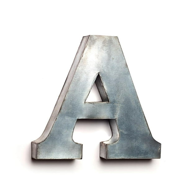 Large Tin Letters - Walmart.com