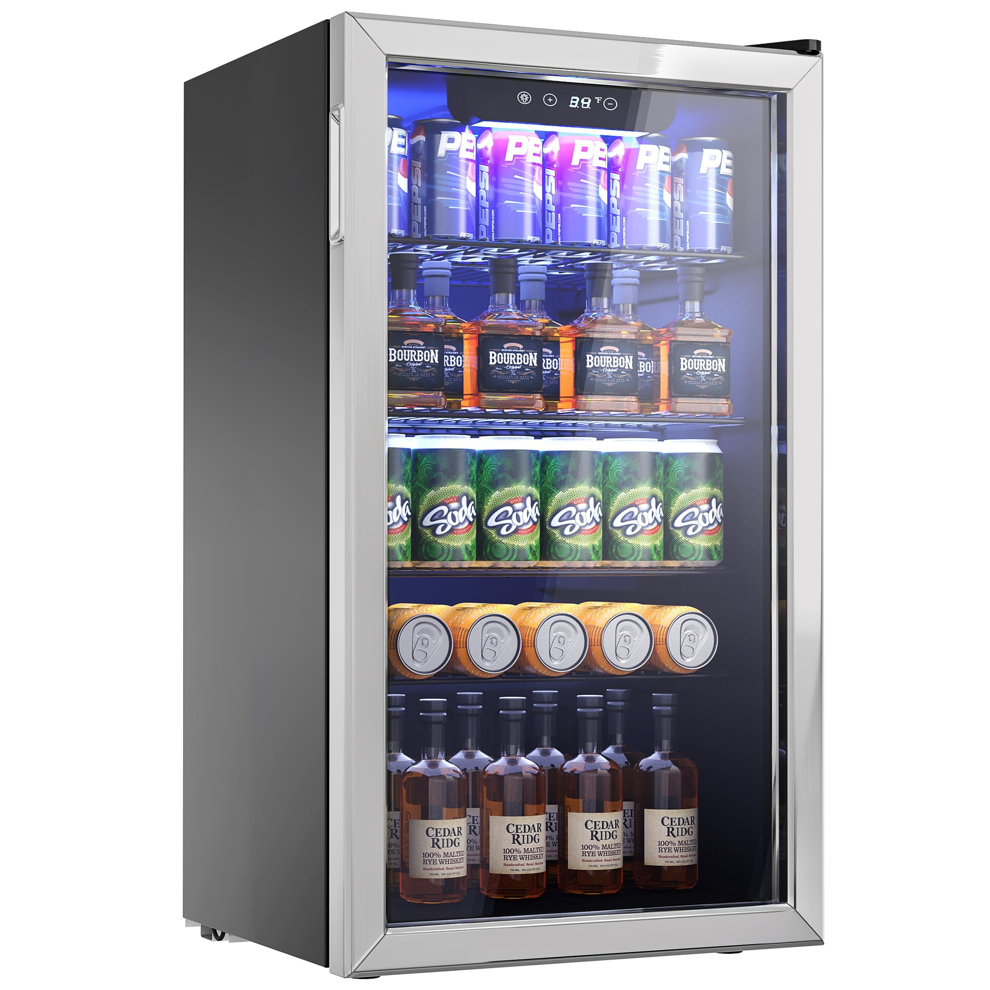 Click here for Icyglee Beverage Refrigerator Cooler - 126 Can Min... prices