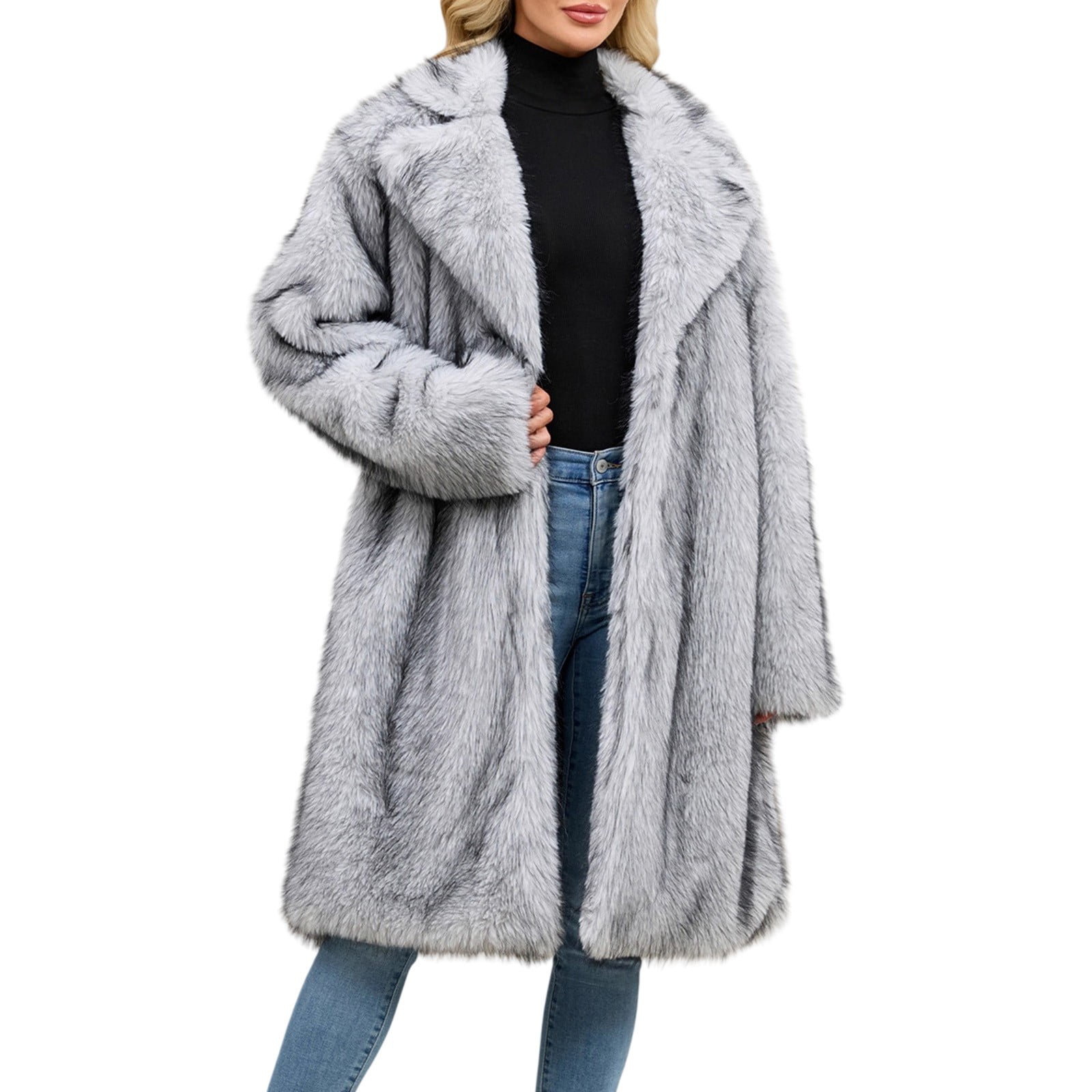 Click here for Womens Fur & Faux Fur Jackets & Coats Yigetop Wome... prices