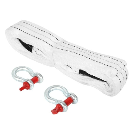 Tow Rope, 16.4ft Trailer Rope 18 Tons Load-bearing Heavy Duty With ...