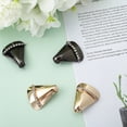 4Pcs 2 Colors Iron Toe Cap Covers Toe Protectors for Pointed Toe High ...