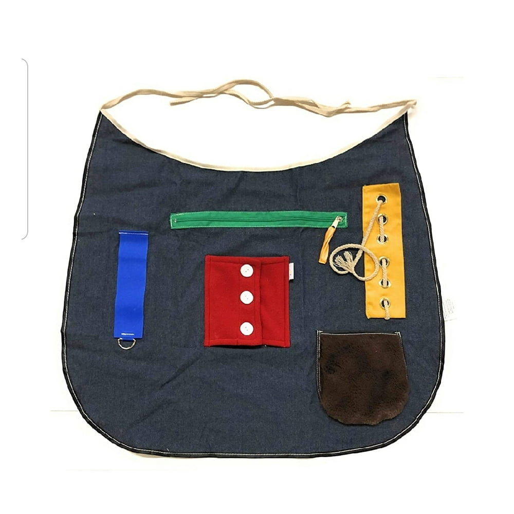 Ecovona - Special Needs Sensory Therapy Activity Apron (Adult Size) for ...