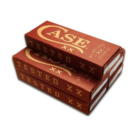 Case xx Knife Boxes for Pocket Knives Red & Tan Quantity of 5 | Walmart ...