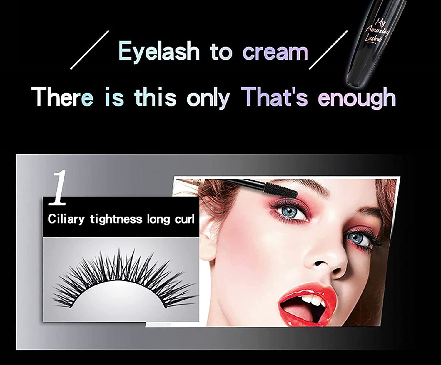 Long Eyelashes With Mascara