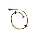 4Pin To 3 Port HDD SSD SATA Power Cable Connector For ATX PSU Computer ...