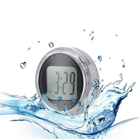 TILIYHELLO Waterproof Motorcycle Watch Thermometer Self Adhesive Car ...
