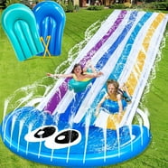 Intex Kool Splash Inflatable Pool Water Slide Play Center with Sprayer ...