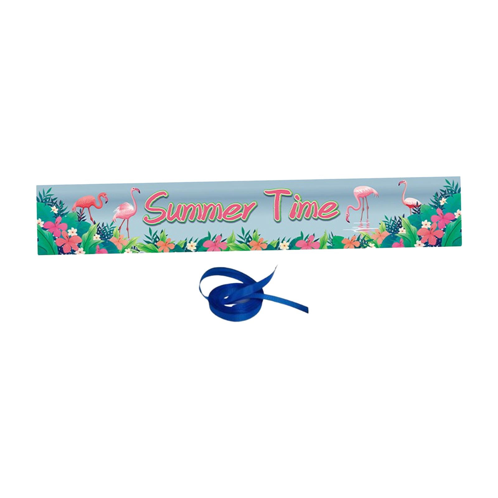 Beach Themed Banner Beach Party Decorations Indoor Outdoor Door Porch ...