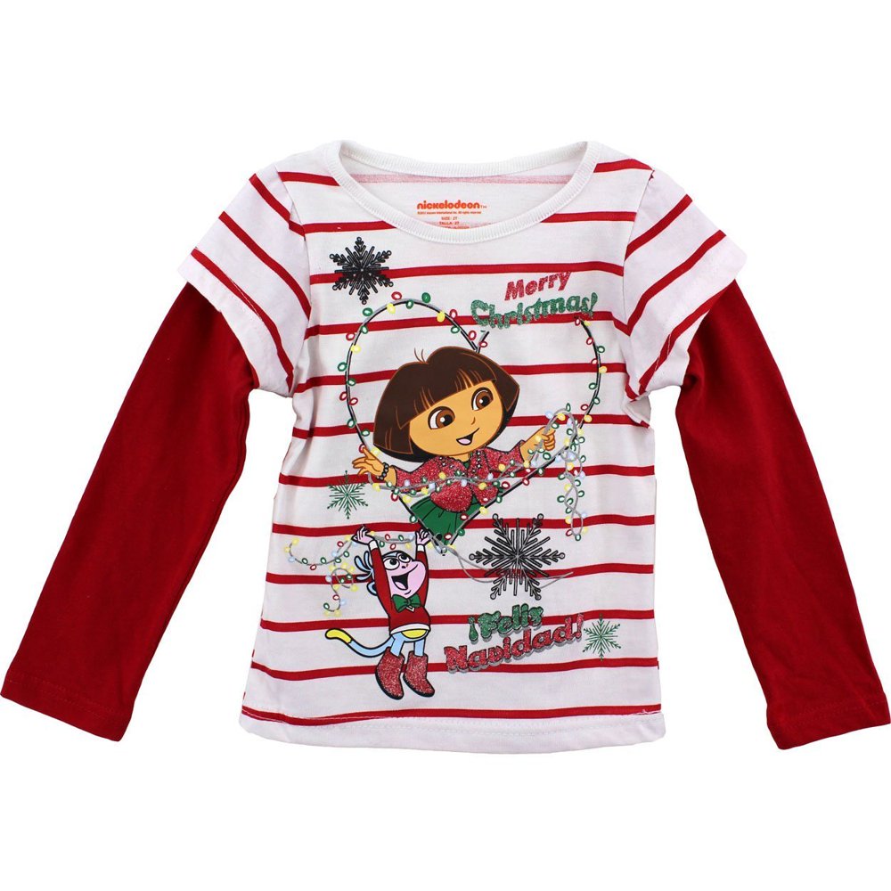 Dora The Explorer - Nick Jr. Dora the Explorer Little Girls'Merry ...