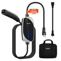 VEVOR Level 2 Tesla Charger, 40 Amp Adjustable Current, 240V Portable ...