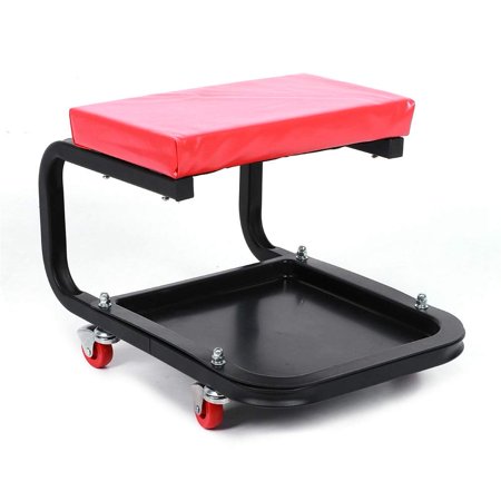 Pneumatic Chair 250lbs Mechanic Stool Seat Pneumatic Creeper Padded ...