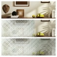 Fancy-Fix 3D Glass Textured Privacy Window Film，Decorative Window Film ...