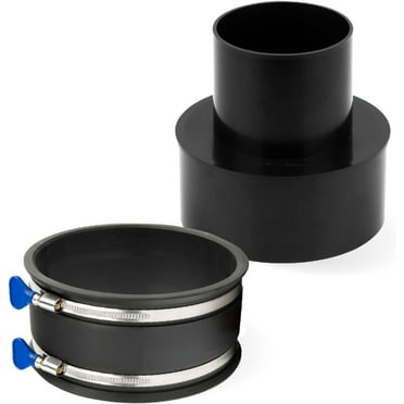 POWERTEC 1 Set 4" Cyclone Dust Collection Elbows and Couplers Separator ...