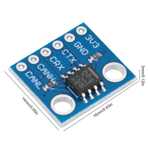 Módulo de bus SN65HVD230 Comunicación transceptora Can para placa controladora Arduino | Walmart ...